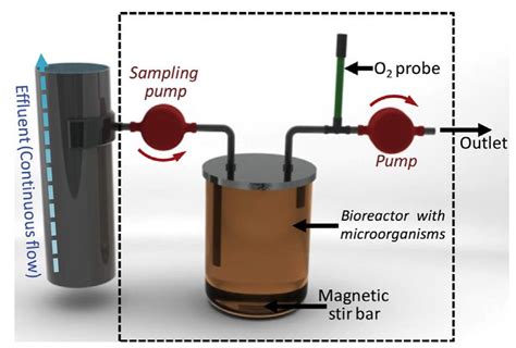 Schematic Representation Of A Bioreactor Type Biosensor