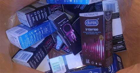 Bag Full Of Stolen Sex Toys And Condoms Seized In Police Stop And