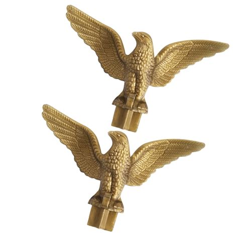 Funomocya 4pcs Eagle Flagpole Head Flagpoles Eagle Topper Pole For Flag