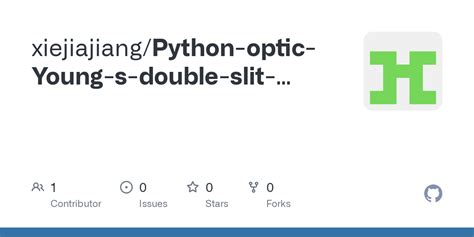 Github Xiejiajiangpython Optic Young S Double Slit Inference