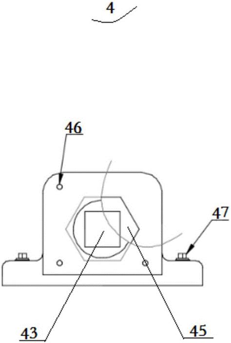 一种可调节光伏支架倾斜角的机械机构锁紧装置的制作方法