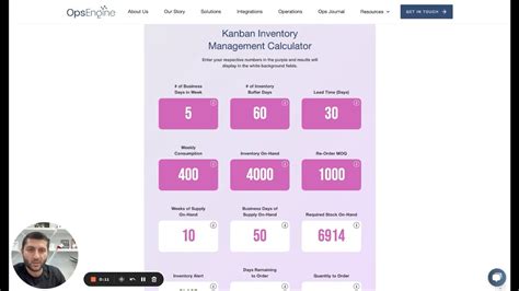 Kanban Inventory Management Tool Introduction YouTube
