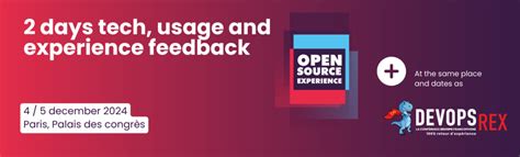 devops rex conference opensource experience
