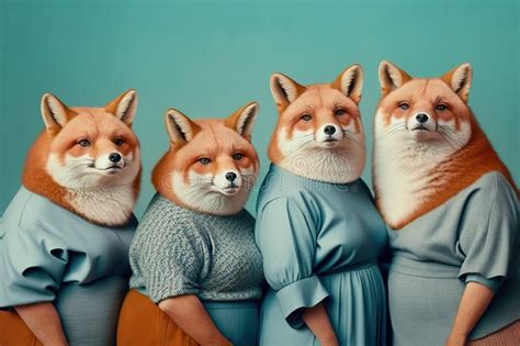 Laughing Foxes Stock Illustrations 24 Laughing Foxes Stock