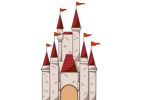 벡터 만화 성 일러스트 Png 만화 벡터 성 소재 이미지 벡터 Psd 파일 Pngtree