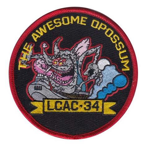 Acu 4 Lcac 34 Patch Assault Craft Unit Four Patches