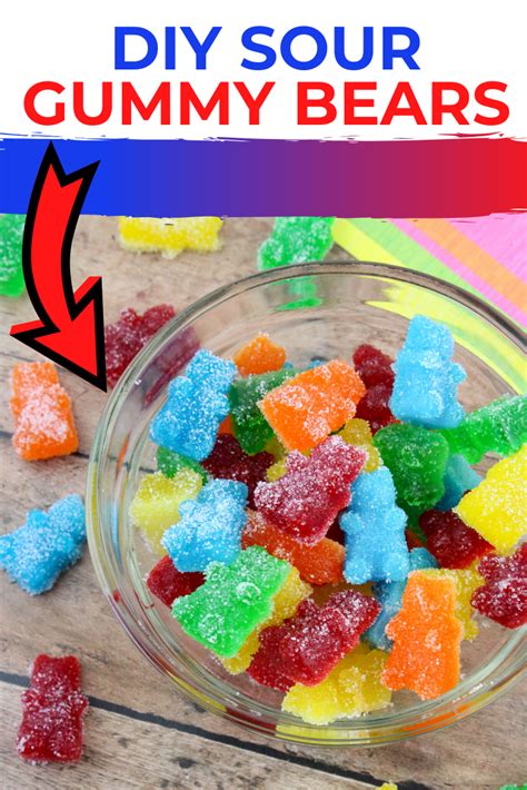 Diy Sour Gummy Bears A Fun Sour Candy Recipe Artofit