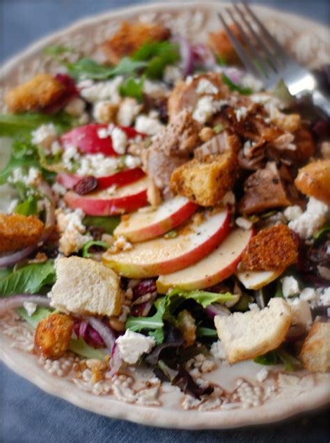 Wolf River Apple Grilled Chicken Salad With Maple French Press