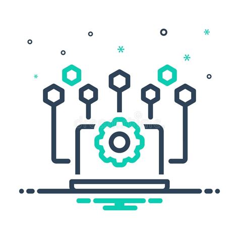 Mix Icon For Controls Command And Security Stock Vector Illustration Of Logo Icon 311952078