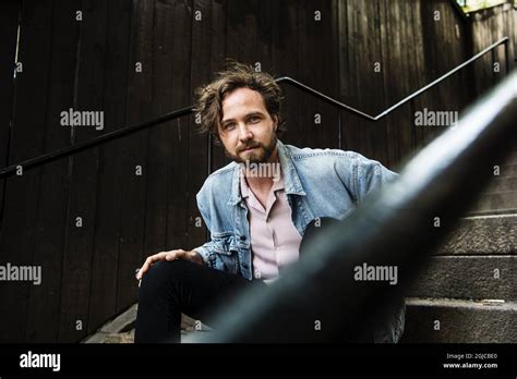 Stockholm 2019 07 08 Swedish Actor Vilhelm Blomgren Plays The Lead In The Netflix Series GÃ¶sta