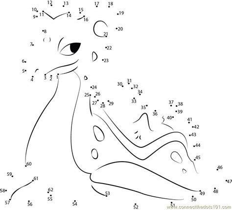 Very Hard Connect The Dots Pokemon Water Pokémon Dots