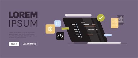 Desenvolvimento De Novo Software No Laptop E Programação De Desenvolvedor Freelance Codificação