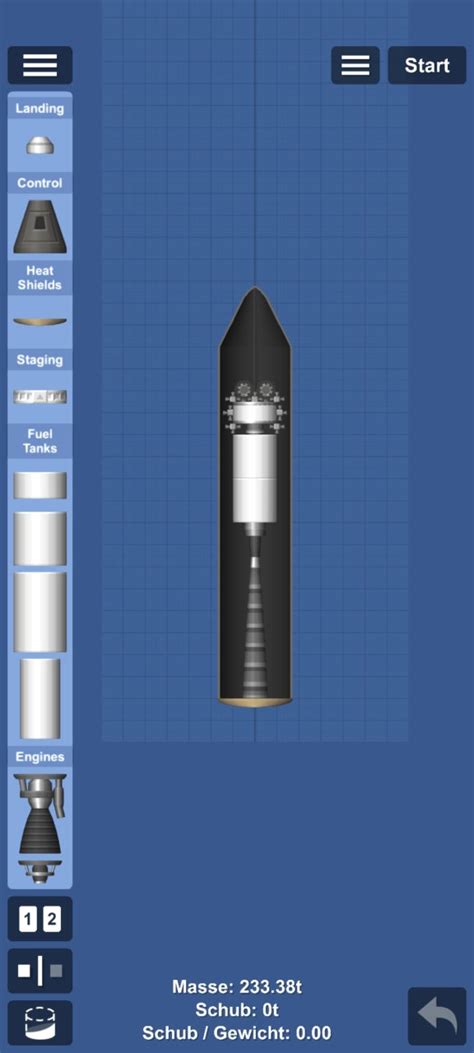 Saturn V - Realistic Blueprint for Spaceflight Simulator | SFS UNIVERSE