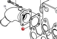 Volvo Penta 861907 Exhaust Elbow Gasket