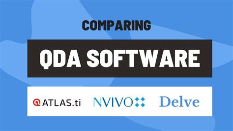 Comparing Qualitative Coding Software Atlasti Vs Nvivo Vs Delve — Delve