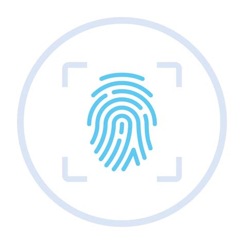 Biometric Scanning Flat Icon Design 16806035 Vector Art At Vecteezy