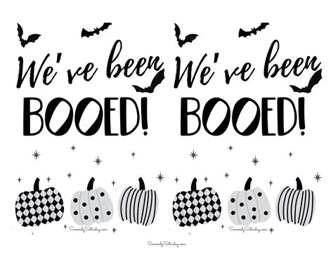 Get Ready For Halloween Fun With A Youve Been Booed Basket Free