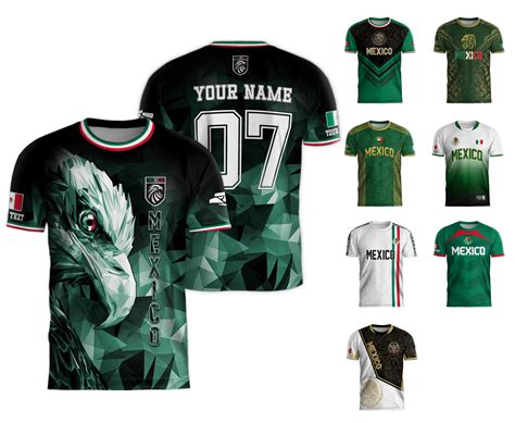Custom Name Mexico Soccer Jersey Personalized Mexican Jersey Soccer