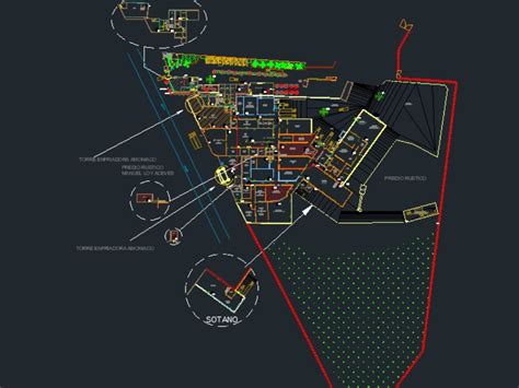 Industrial Production Plant In Dwg 913 60 Kb Cad Library