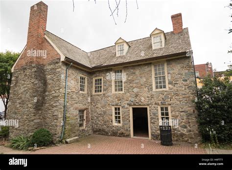 The Old Stone House The Oldest Standing Home In Washington Dc Stock