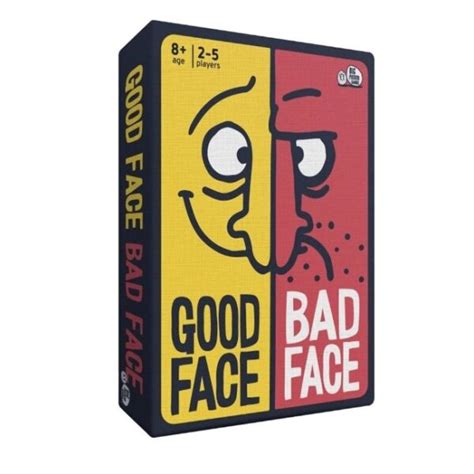 Good Face Bad Face Card Game Games World