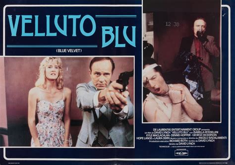 Blue Velvet 1986 Italian Fotobusta Poster Posteritati Movie Poster