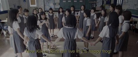 The Devil Is Defeated Now Kikos Spirit Willlive In The Happy Frog The Cabin In The Woods