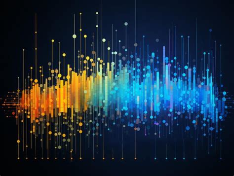 Exceptional Point Constructed Internet Big Data Background Vector