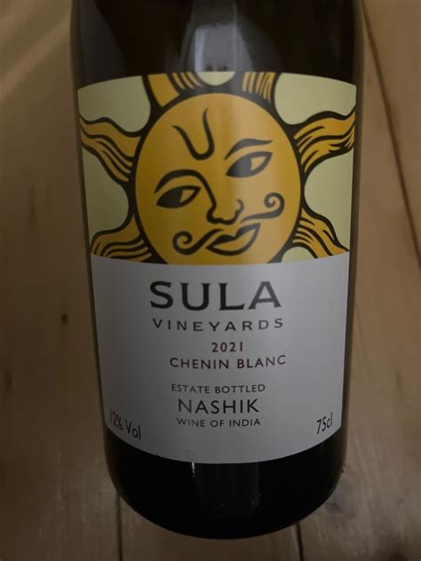 2021 Sula Vineyards Chenin Blanc India Nashik Cellartracker