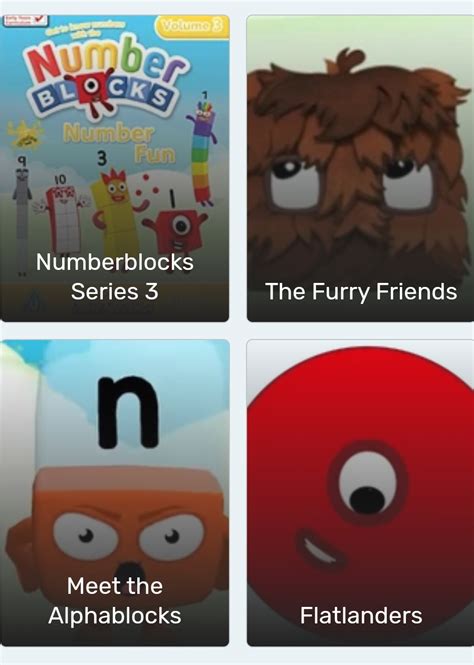 The Furry Friends Flatlanders And Alphablocks Say No To Numberblocks