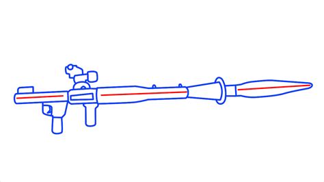 How To Draw Rocket Launcher Step By Step 11 Easy Phase