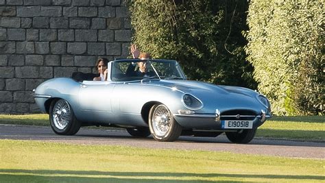 This 500 000 All Electric Vintage Jaguar Was The Best Part Of The Royal Wedding Maxim