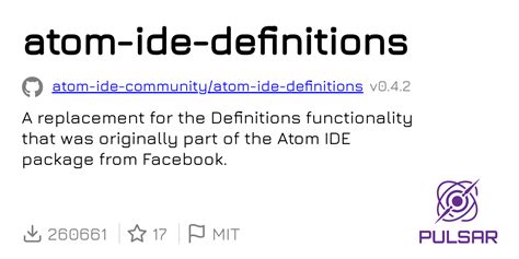 Atom Ide Definitions