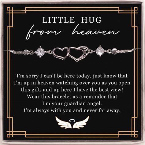 Little Hug From Heaven T Christmas T T From Heaven Keepsake