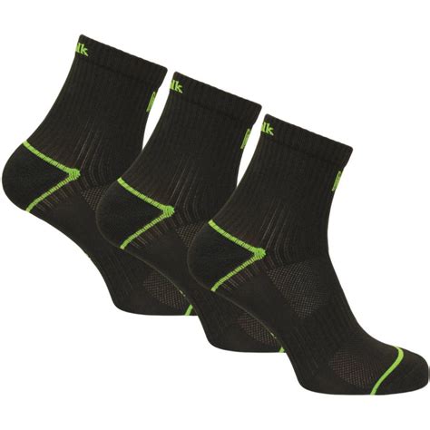 Knarr Black Běžecké Ponožky 3 Páry Norfolk 386 Kč