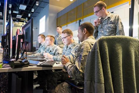 Scott Cyber Mission Defense Team Supports Exercise Red Flag Scott Air