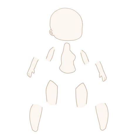 Pin By юрфак On Oʟɪᴠᴇ Body Base Drawing Cute Easy Drawings Chibi Body