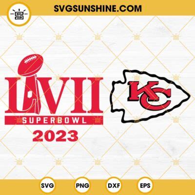 Chiefs Eagles Super Bowl 2023 Svg Kansas City Chiefs Svg Philadelphia