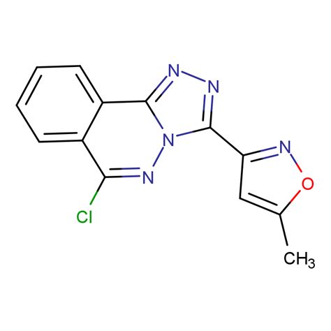 124 Triazolo 34 A Phthalazine 6 Chloro 3 5 Methyl 3 Isoxazolyl