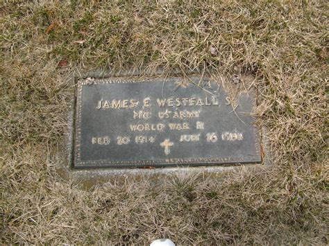James Edward Westfall Sr 1914 1984 Find A Grave Memorial