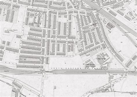 London 1872 Ordnance Survey Map Sheet Lvi Camberwell I Love Maps