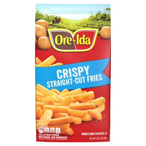 Crispy Straight Cut Fries French Fried Potatoes Ore Ida United