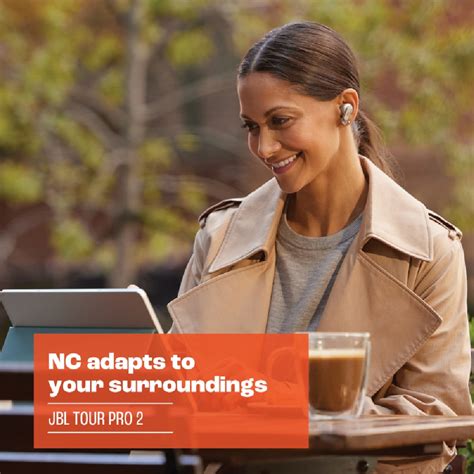 JBL Tour Pro 2 True Wireless Noise Cancelling Earbuds Thunder Match