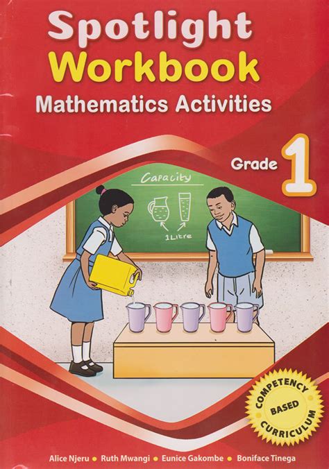 Spotlight Workbook Maths Activities Grade 1 Pick A Book Limited