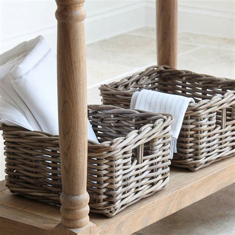Multi Purpose Rattan Basket By Marquis And Dawe