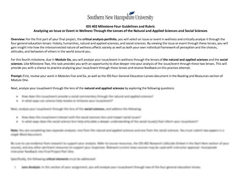 SOLUTION IDS 402 Milestone Four Guidelines And Rubric Studypool