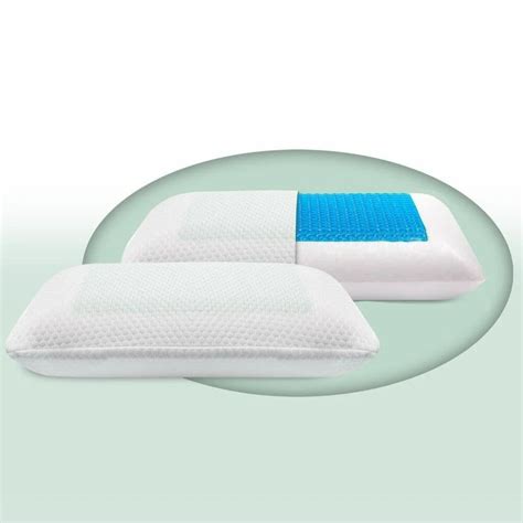 Cotton Cosee Cooling Gel Memory Foam Pillow Size 25inch X 15inch At