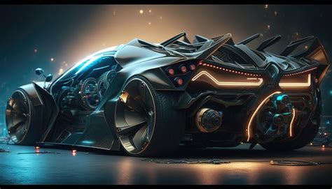 Premium Photo Batman Car From The Movie Batman