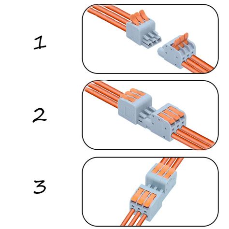10pcs Wire Connector Universal Compact Splitter La Grandado