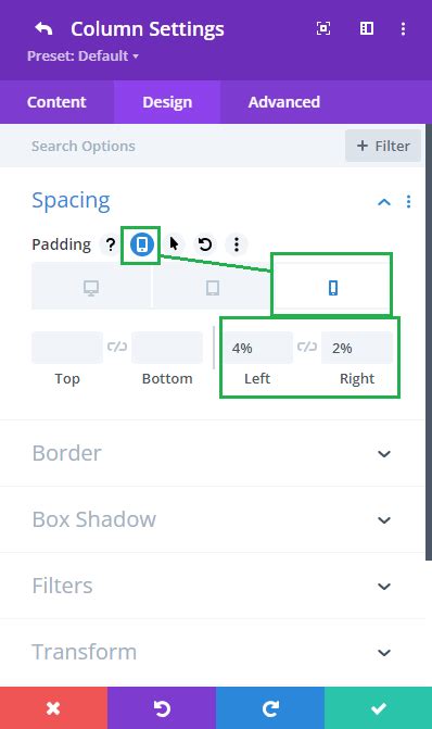 Display Divi Columns Side By Side On Mobile Divi Booster